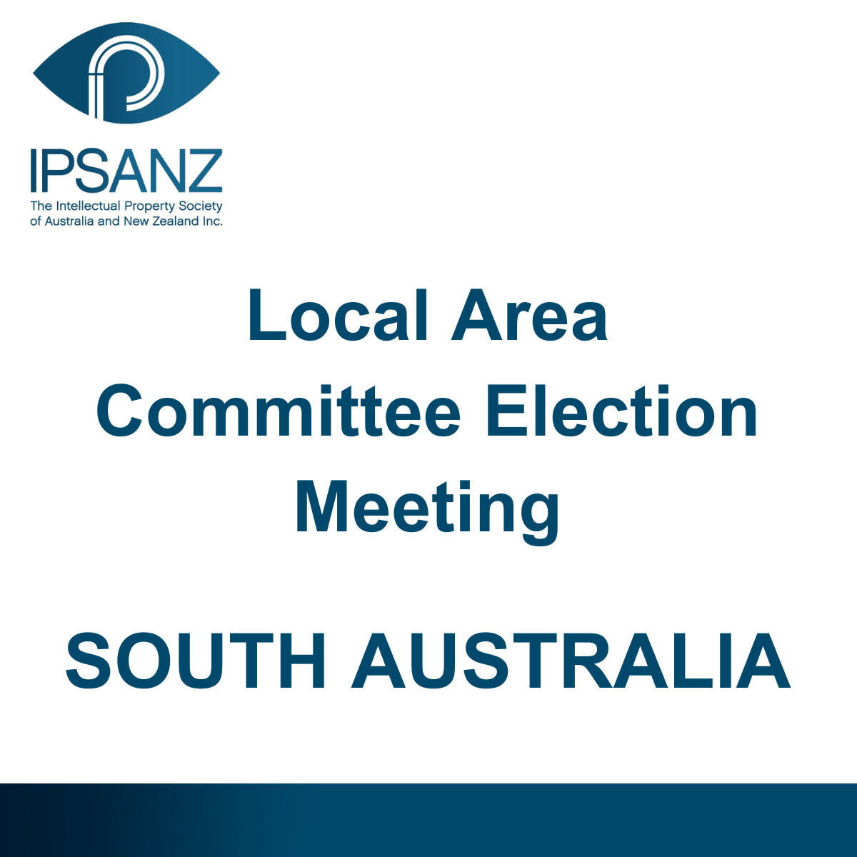 South Australia Local Committee Election Meeting - IPSANZ